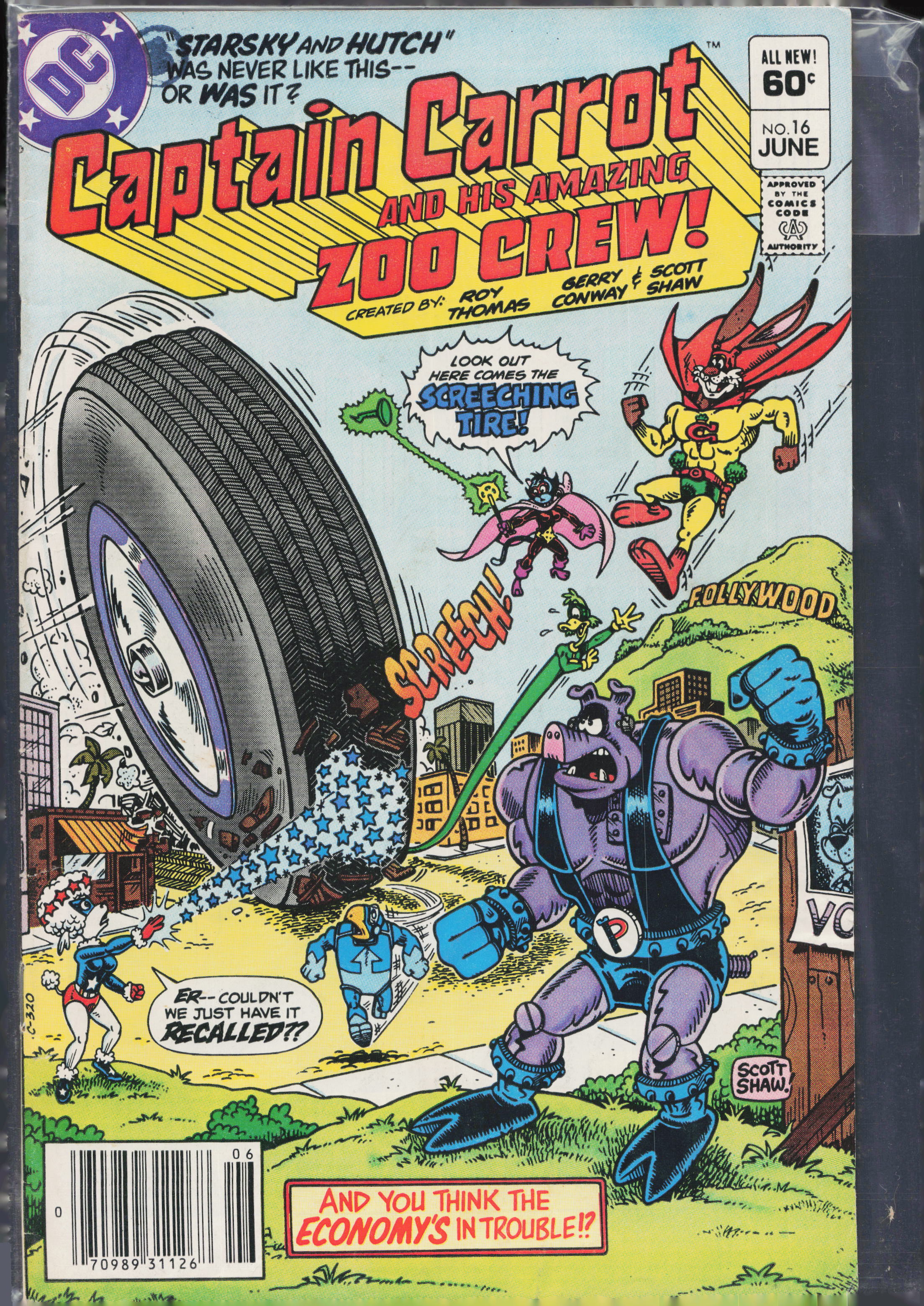 Captain Carrot and His Amazing Zoo Crew #16 (1983) Captain Carrot ...