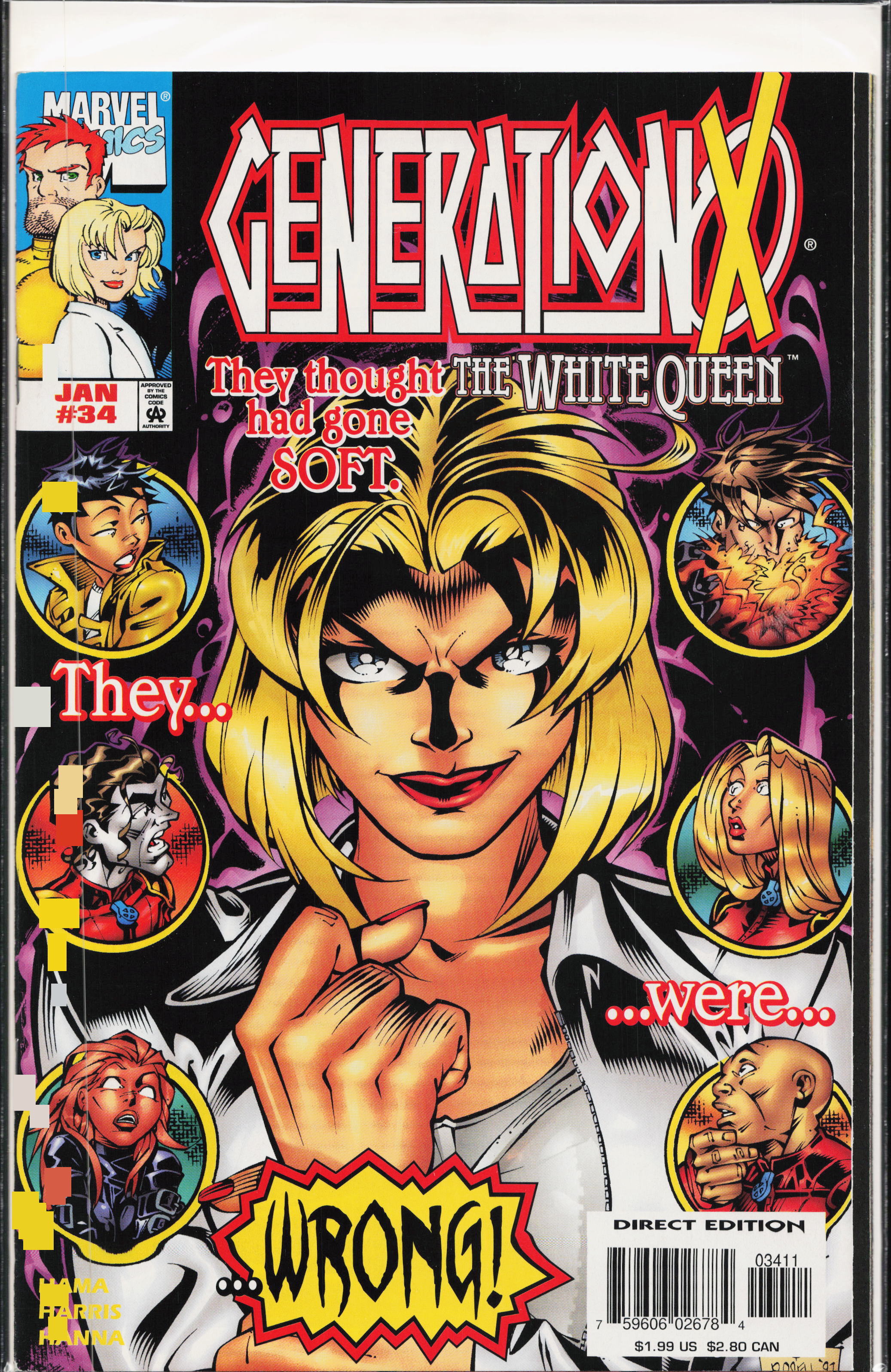 Generation X #34 (1998) Generation X | Comic Books - Modern Age, Marvel ...