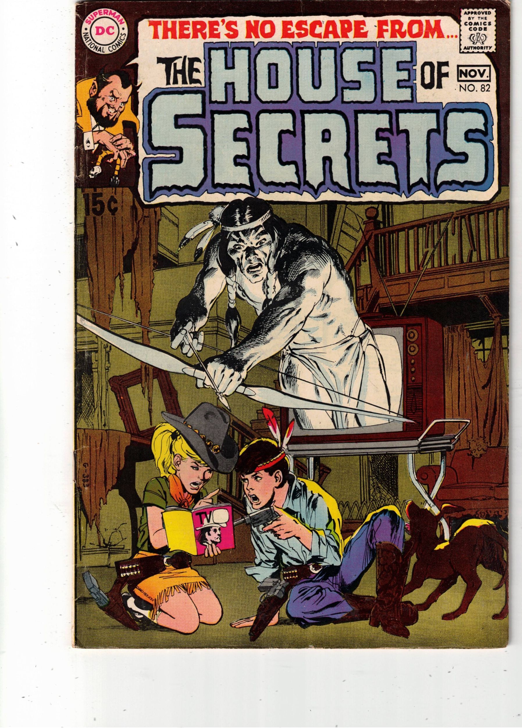 House of Secrets #82 (1969) Neal Adams Cover and Inks! Mid-High-Grade ...