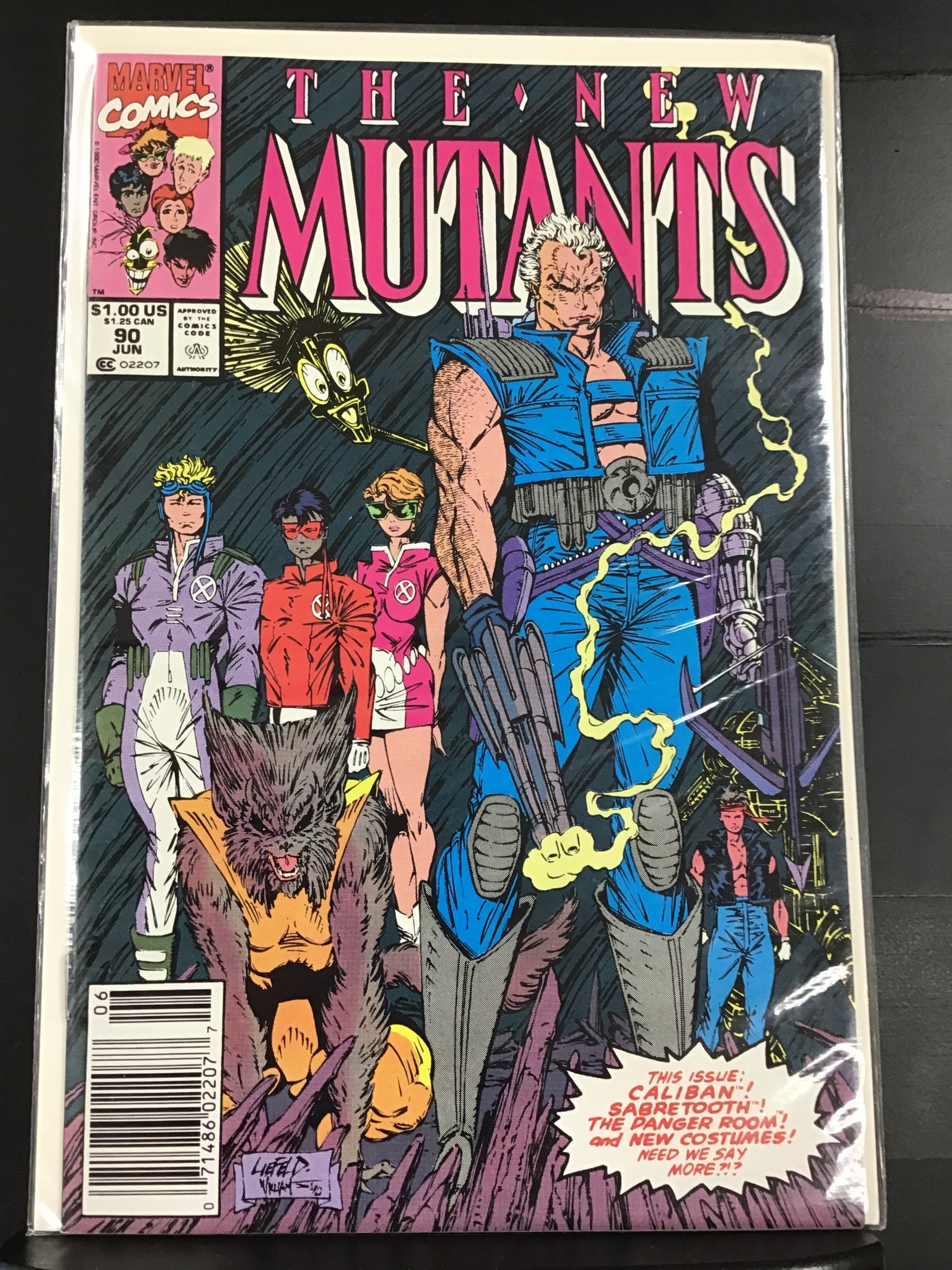 The New Mutants #90 Newsstand Edition (1990) | Comic Books - Copper Age ...