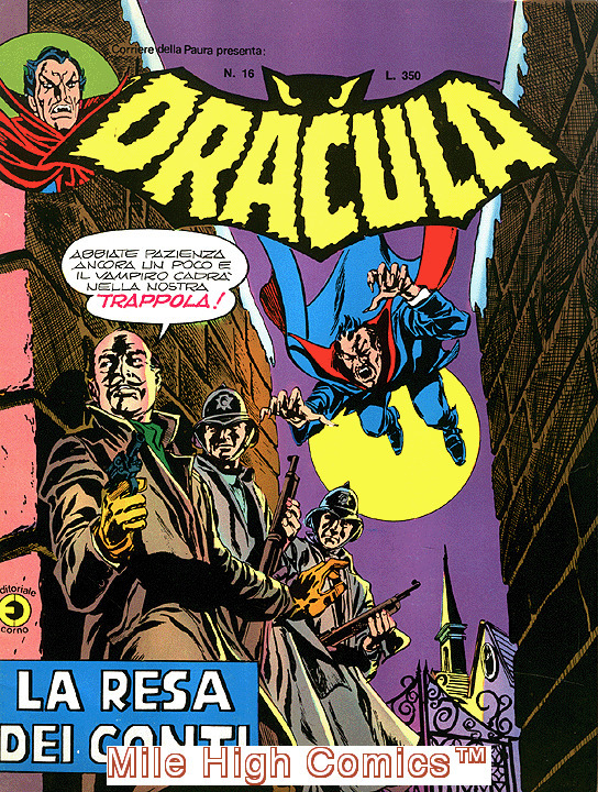 Dracula Magazine (Tomb of Dracula Italian) (1976 Series) #16 Fine ...