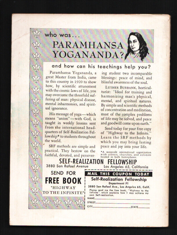 Fate 12/1958-Clark--Pagan Rites of Pan-Witchcraft-Mystic-Occult pulp ...