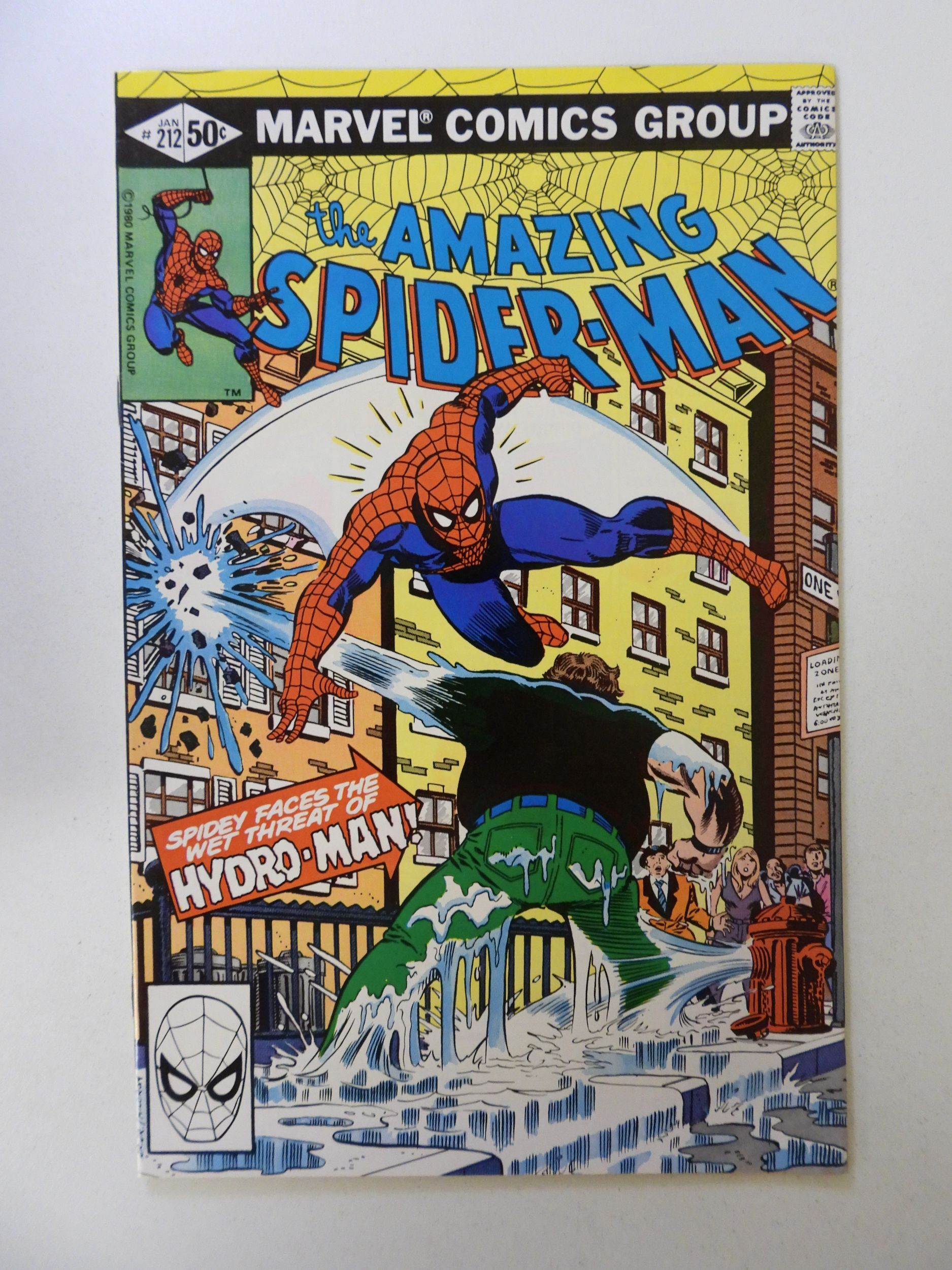 The Amazing Spider-Man #212 (1981) 1st appearance of Hydro-Man VF ...