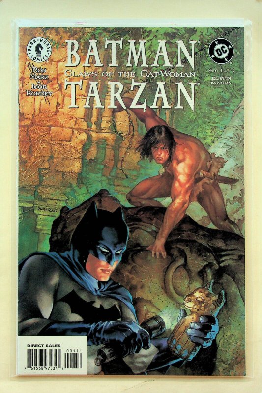 Batman/Tarzan: Claws of the Cat -Woman #1-4 (Aug-Nov 1999, DC) - Set of ...