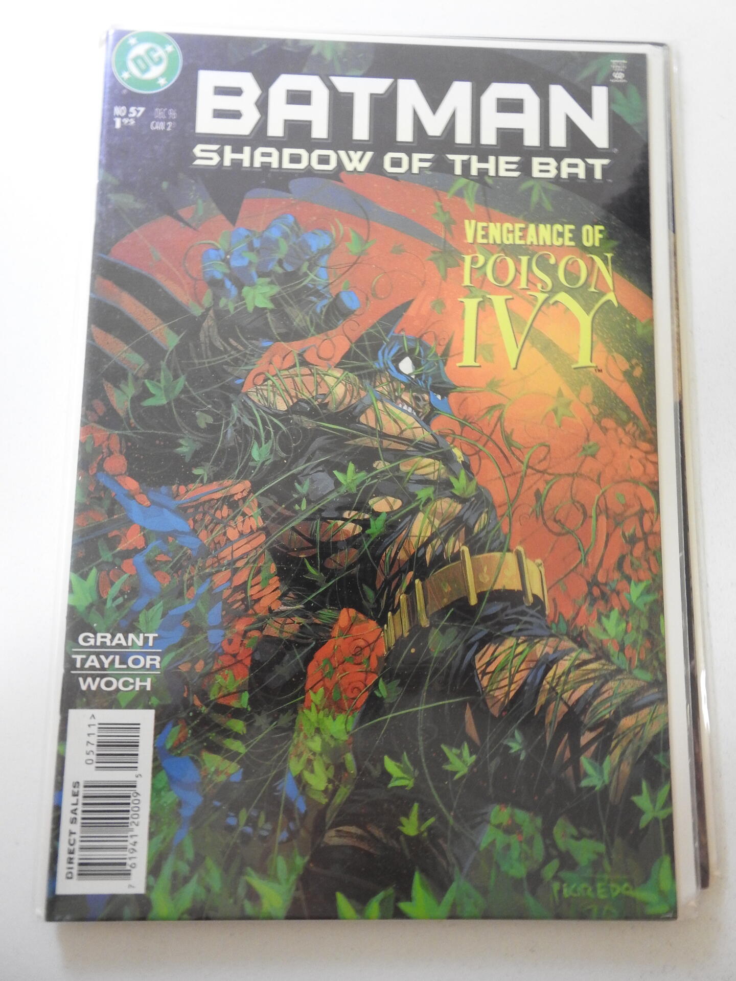Batman: Shadow of the Bat #57 DC Universe Corner Box Variant (1996 ...
