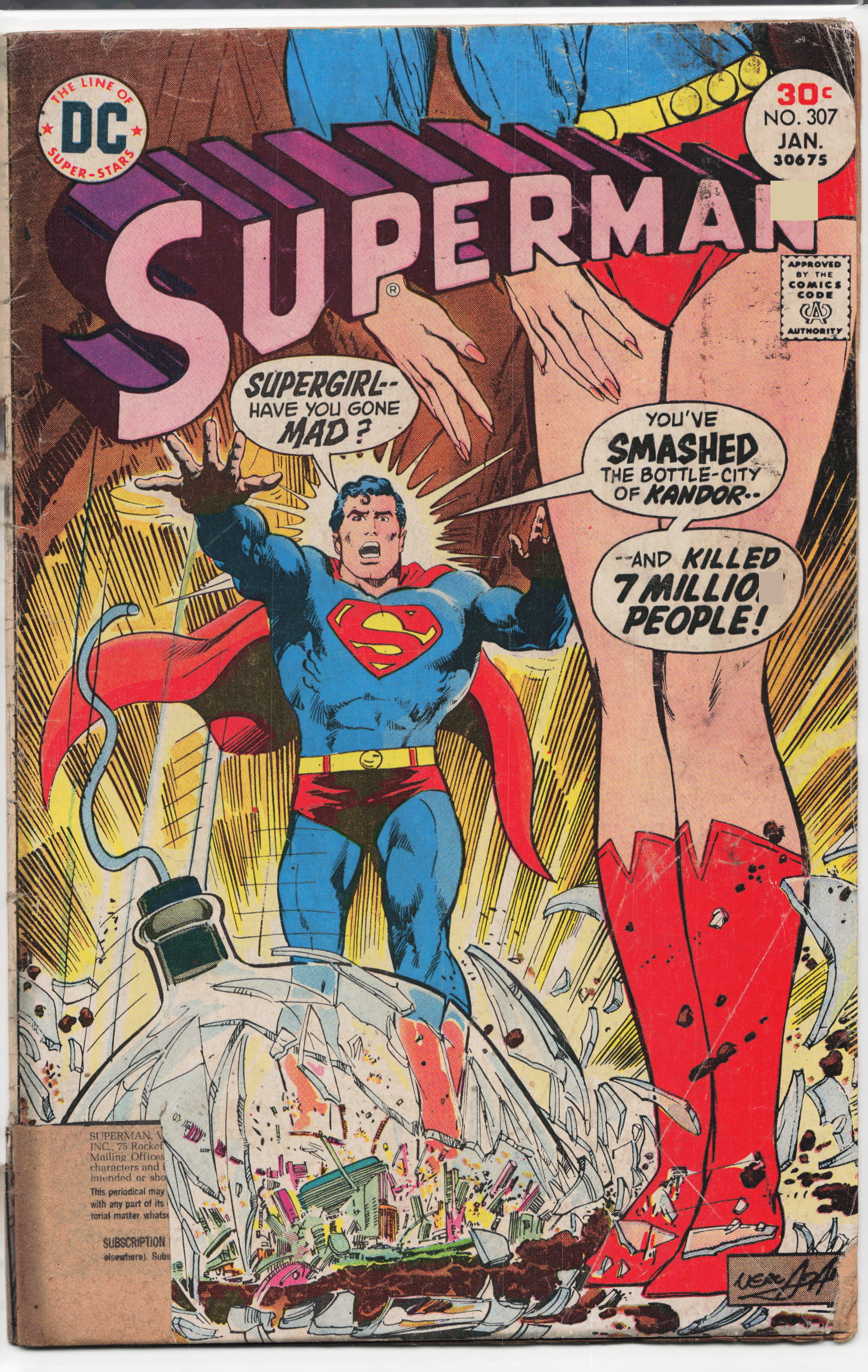 Superman #307 (1977) Superman | Comic Books - Bronze Age, DC Comics ...