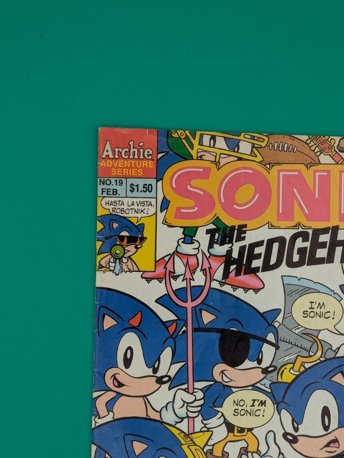 SONIC The HEDGEHOG Comic Book #19: Night Of 1,000 Sonics | Comic Books ...