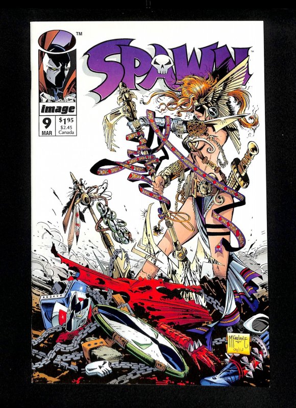 Spawn #9 1st Appearance Angela! Todd McFarlane! | Comic Books - Modern Age, Image Comics, Spawn ...