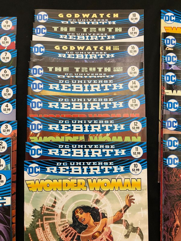 DC Rebirth: Wonder Woman FULL RUN - 27 book lot | Full Runs & Sets, DC ...