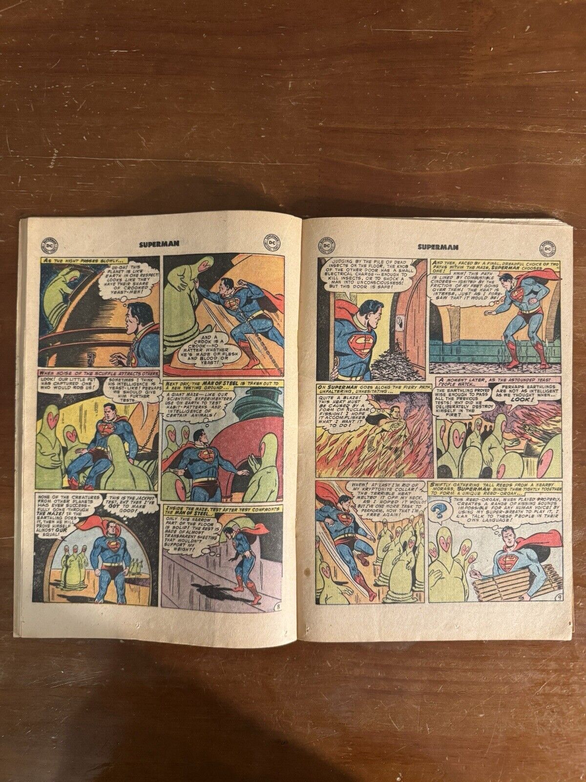 Superman #85 (DC 1953) [GD] “The Weakling Who Became A Superman ...