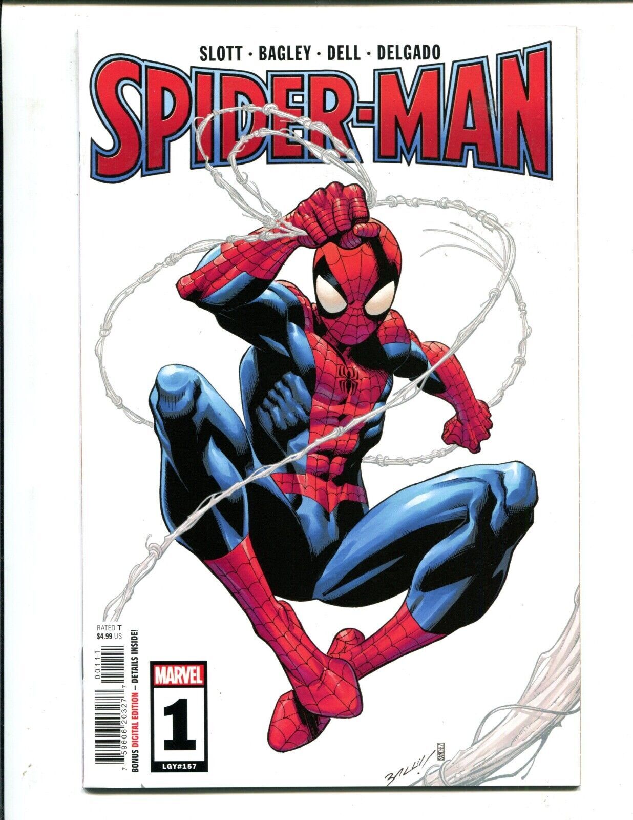 Spider-Man #1 - Dan Slott Story, Mark Bagley Art, End of Spider-Verse ...