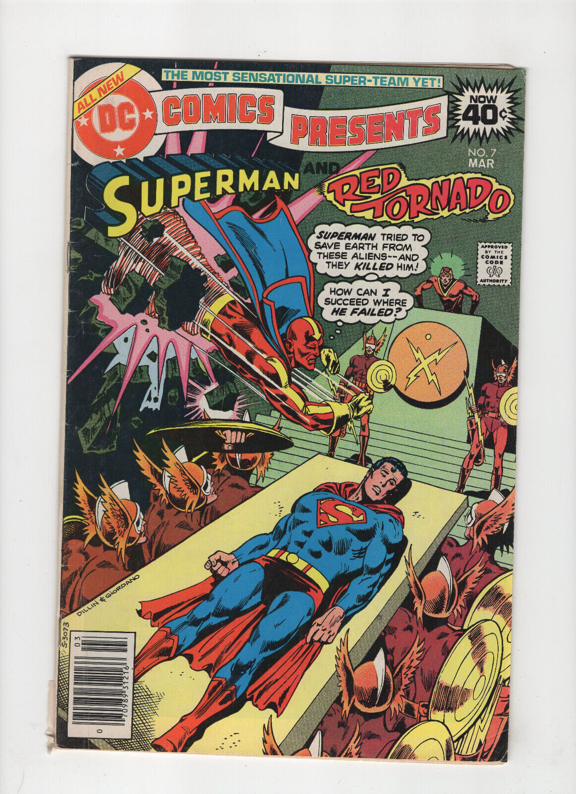 DC Comics Presents #7 (1979, DC Comics) Superman and Red Tornado ...