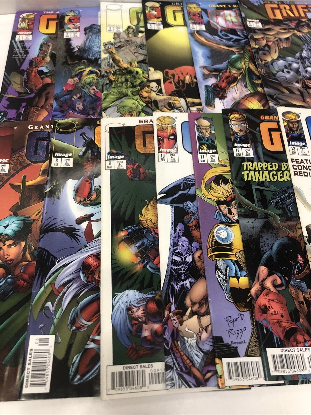 Grifter (1996) Set Issue # 1-13 Image Comics • Jim Lee • Brandon Choi ...