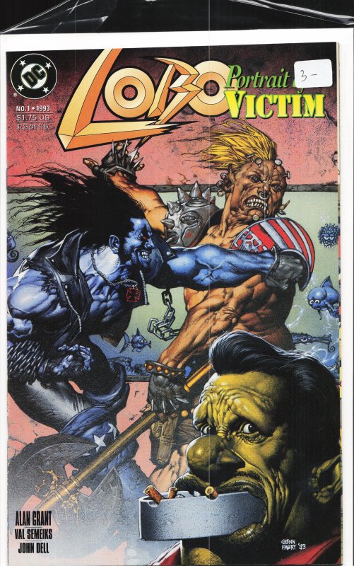 Lobo: Portrait of a Victim (1993) Lobo | Comic Books - Modern Age, DC ...