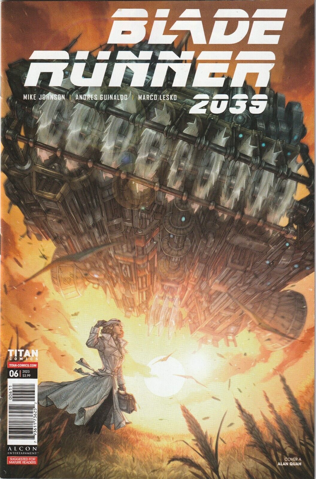 Blade Runner 2039 # 6 Cover A NM Titan Comics [S7] | Comic Books ...