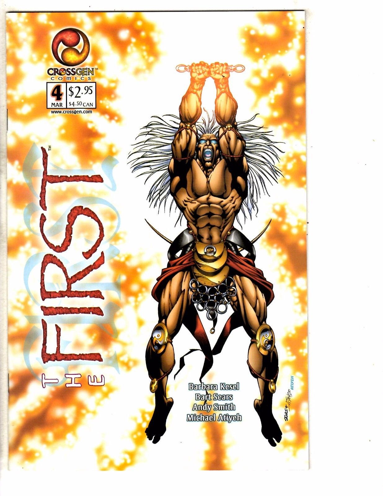 Lot Of 8 The First Crossgen Comic Books # 1 2 4 5 7 9 10 11 Bart Sears ...