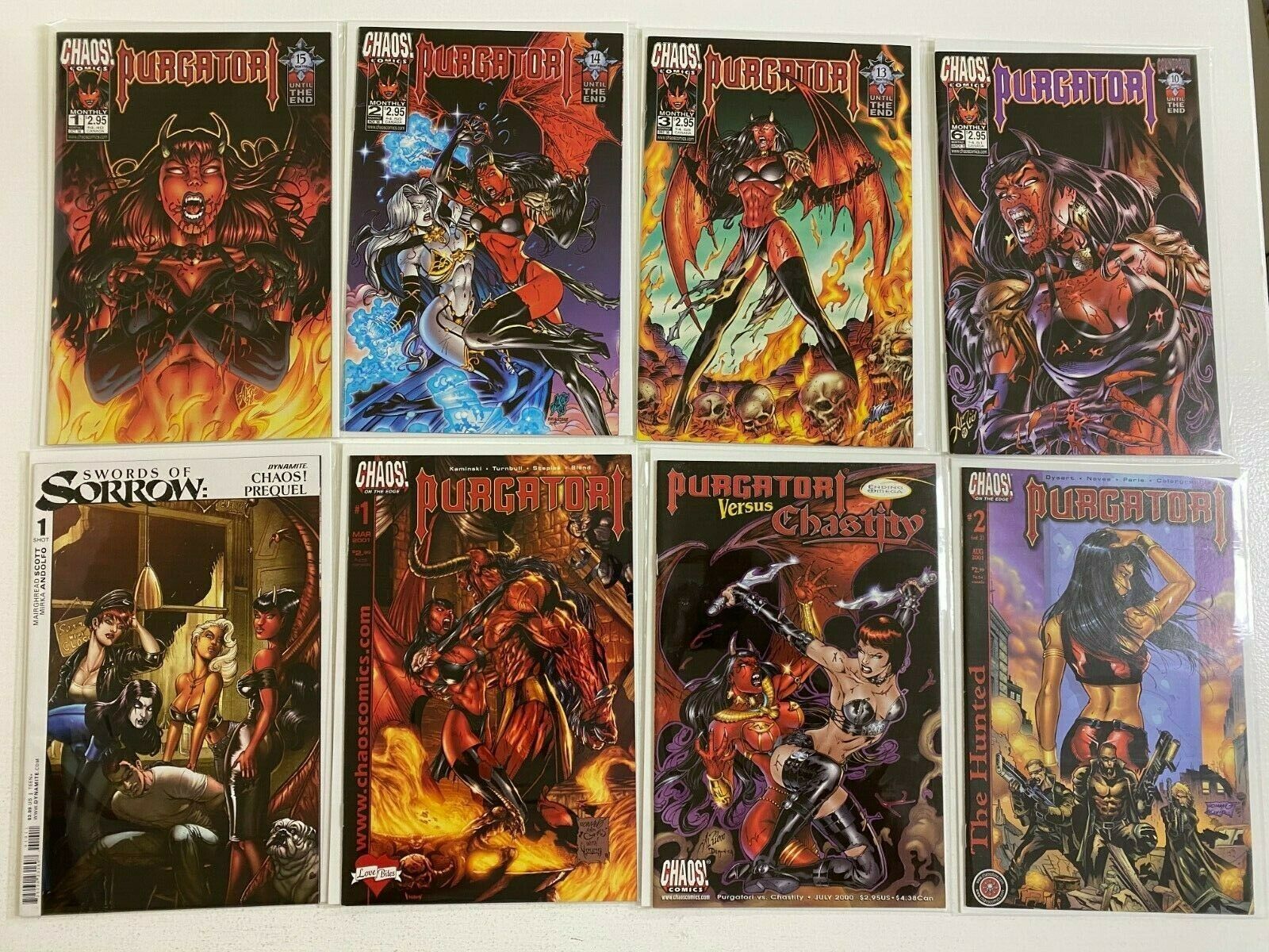 Purgatori comic lot 32 different issues avg 8.0 VF | Comic Books ...