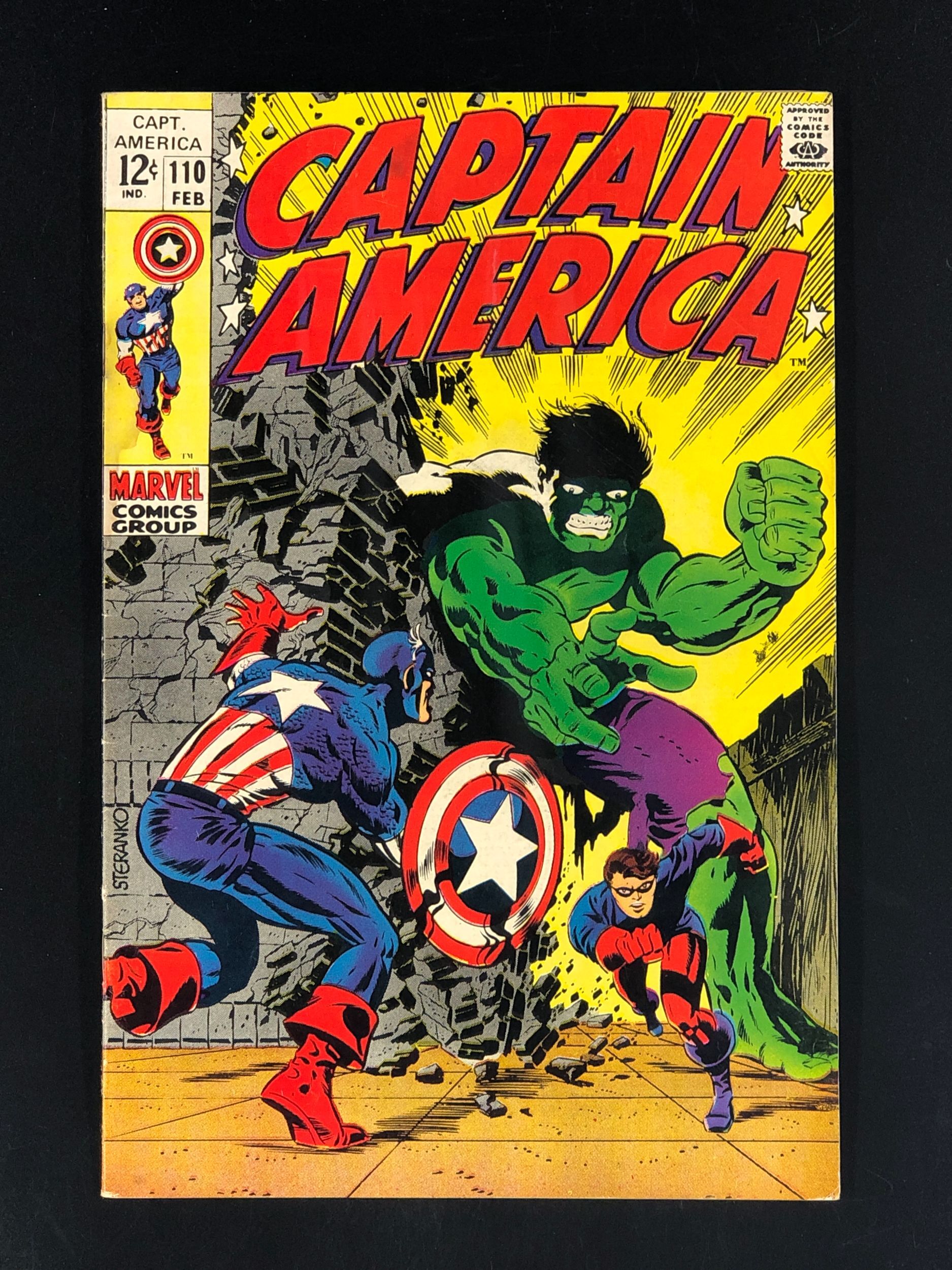 Captain America #110 (1969) GD/VG 1st Appearance of Madame Hydra ...