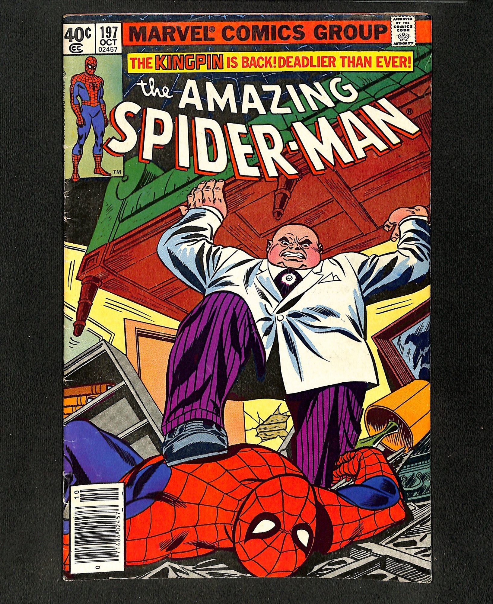 Amazing Spider-Man #197 Kingpin is back! Deadlier than Ever! | Full ...