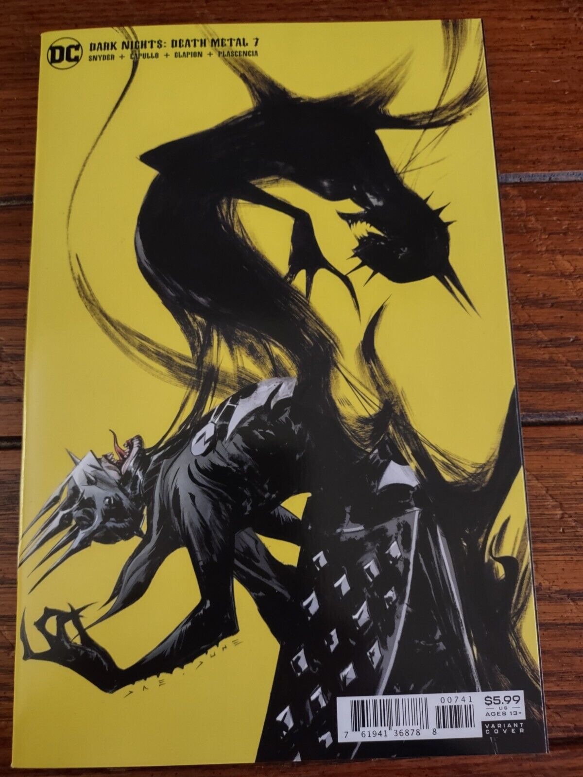 Dark Knights Death Metal #7 NM 2021 JAE LEE Variant Cover DC Comics ...