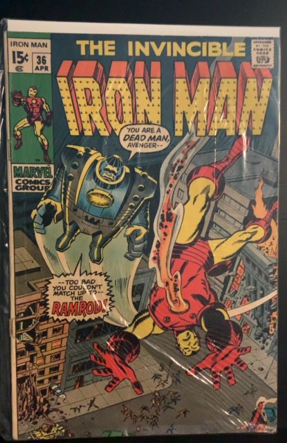Iron Man #36 (1971) | Comic Books - Bronze Age, Marvel / HipComic