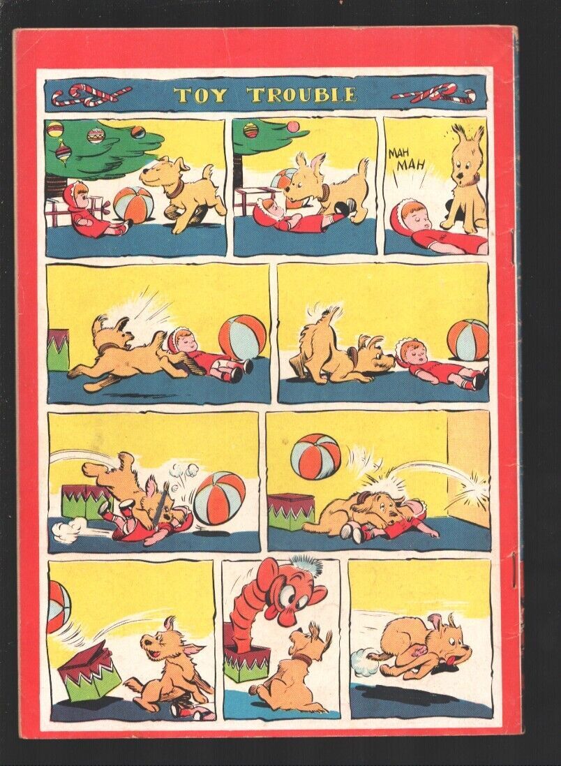 Santa Claus Funnies-Four Color Comics #91 1945-Del-Oskar Lebeck -Walt ...