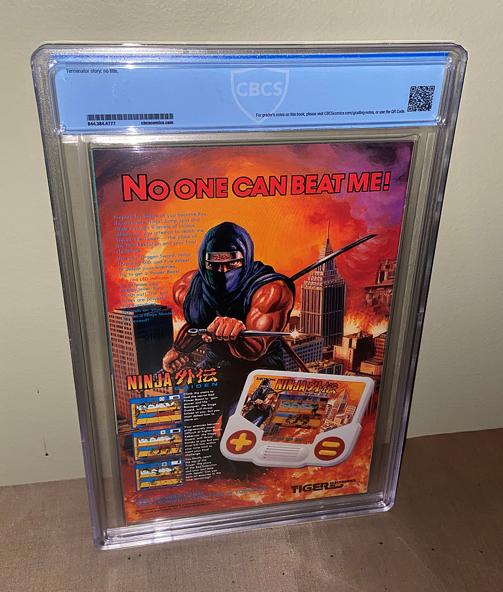 Terminator: Burning Earth #1 /CBCS 9.6 NM+ / 1st Alex Ross / 1990 ...