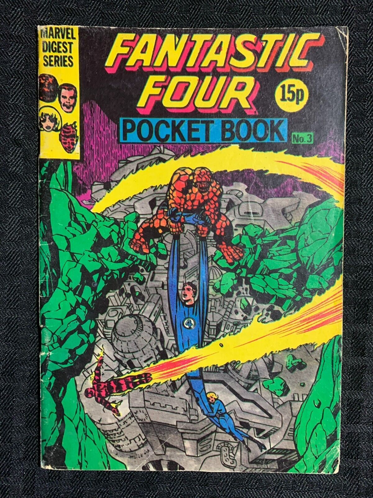 1980 FANTASTIC FOUR Marvel Pocket/Digest #3 G/VG 3.0 Black Bolt ...