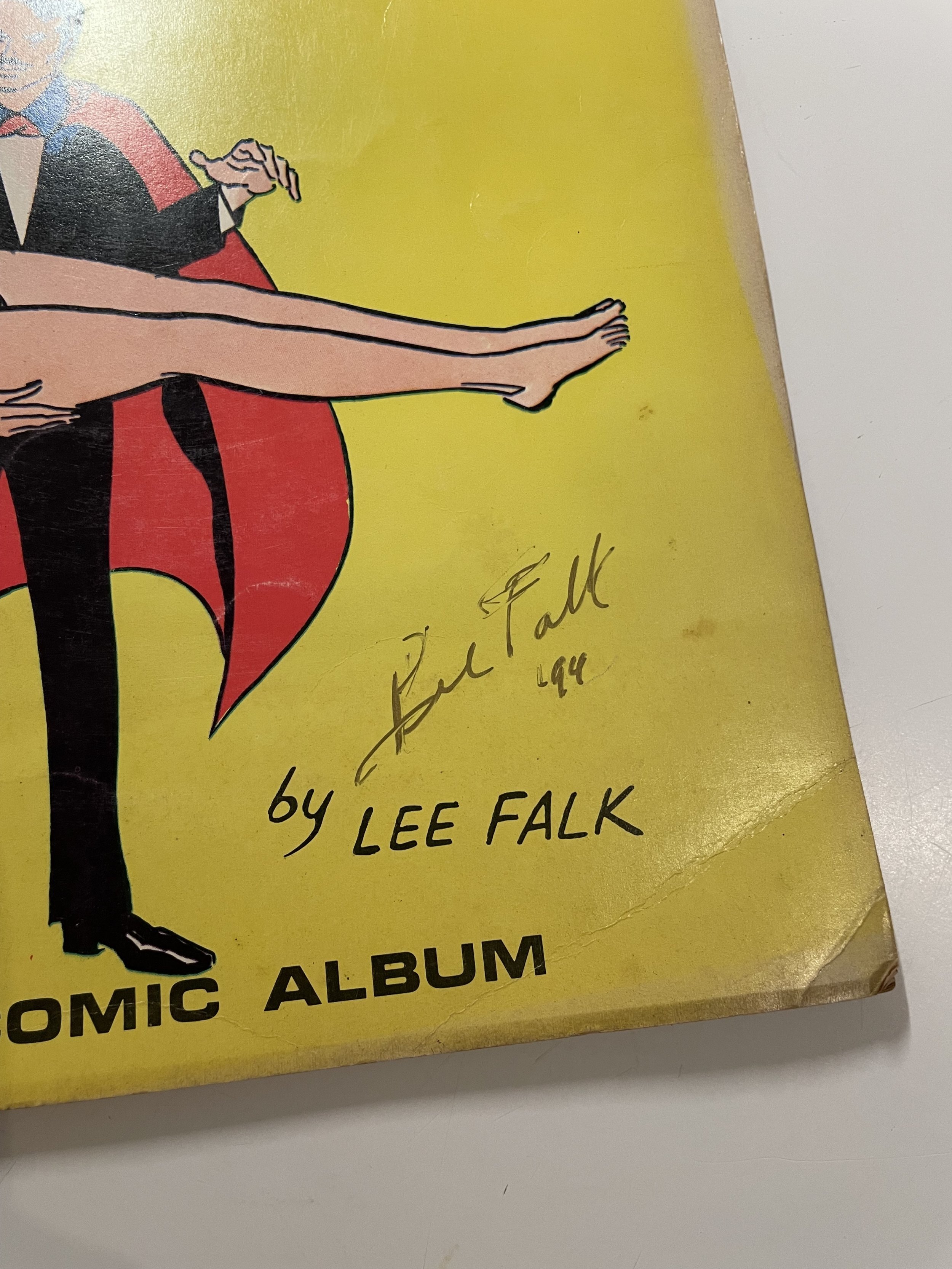 Mandrake the Magician: Giant Comic Album (1972) Signed by Lee Falk ...