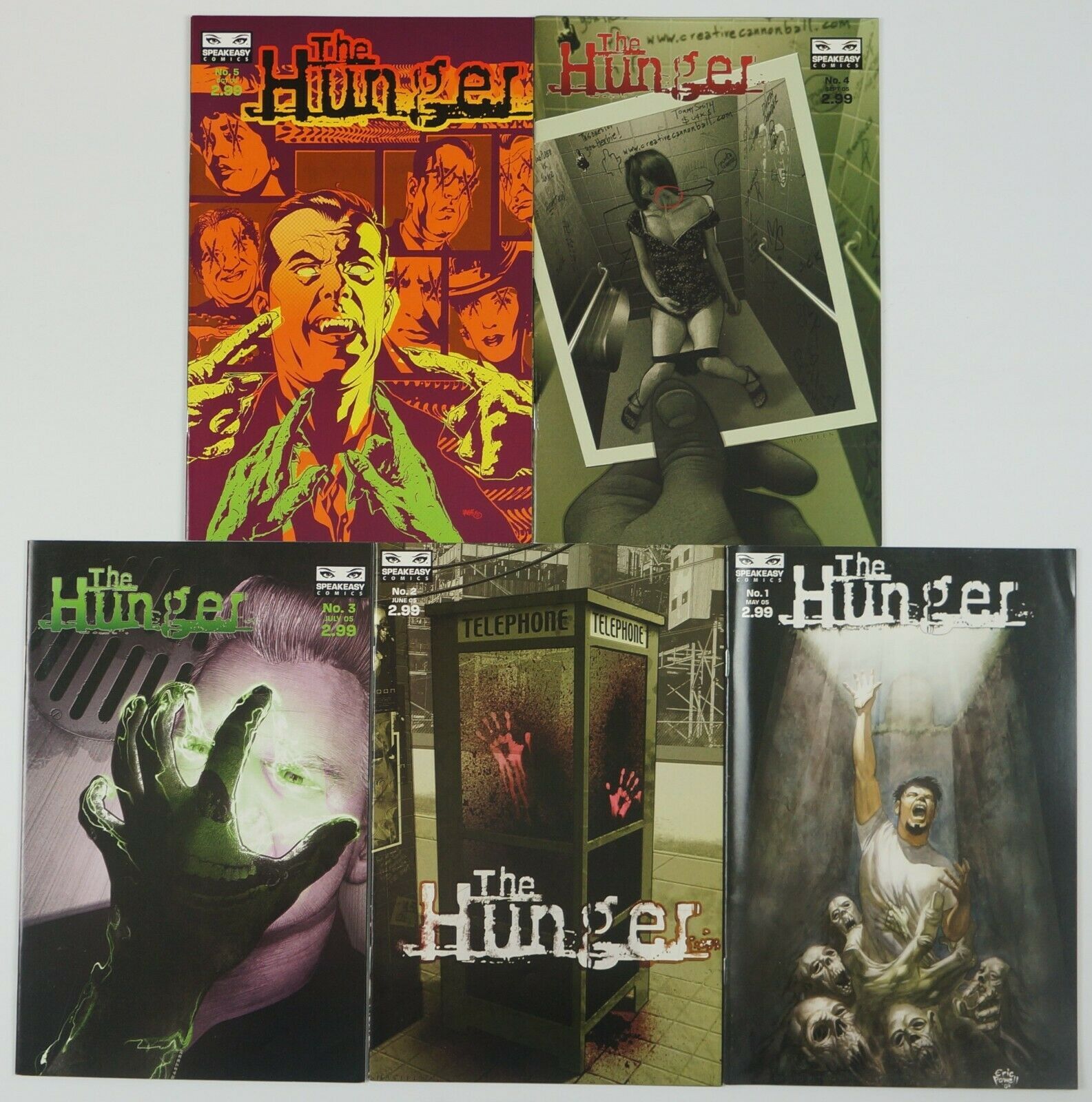the Hunger #1-5 VF/NM complete series Speakeasy horror comics ERIC ...