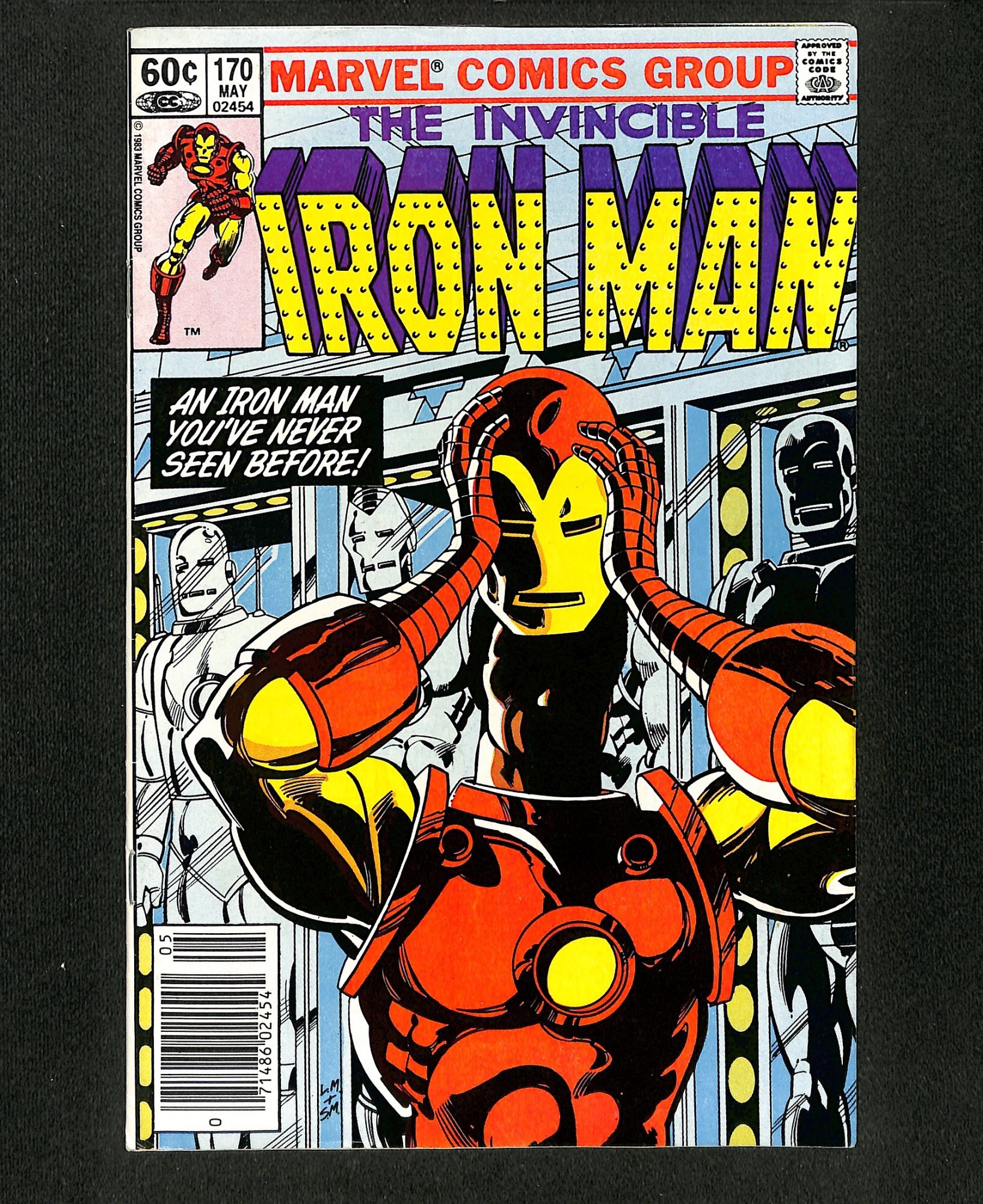 Iron Man #170 Newsstand Variant 1st Jim Rhodes as Iron Man! | Full Runs ...