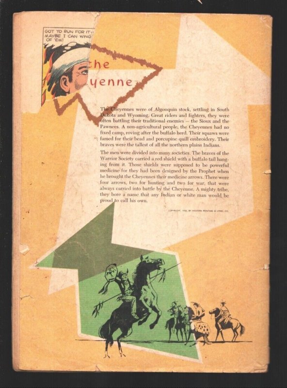 Cheyenne-Four Color Comics #734 1956-Dell-Clint Walker TV photo cover ...