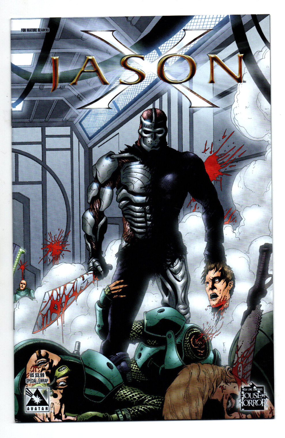 Jason X Special #1 - Wrap Variant - Friday the 13th - Horror - Avatar ...
