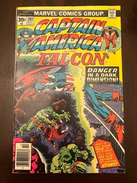 Captain America #202 (1976) - VF | Comic Books - Bronze Age, Marvel ...