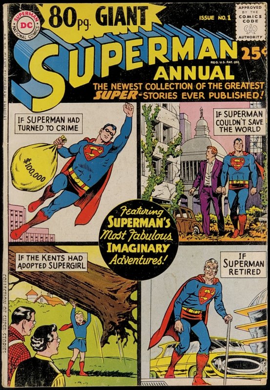 80 Page Giant #1 (1964) VG+ | Comic Books - Silver Age, DC Comics ...