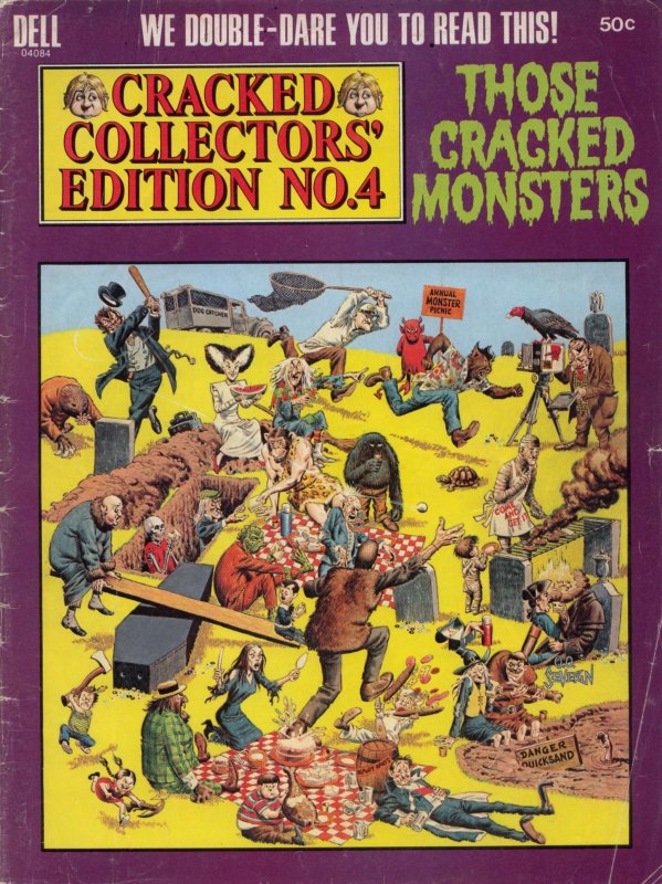 Cracked Collectors' Edition #4 VG ; Globe | low grade comic Monsters ...