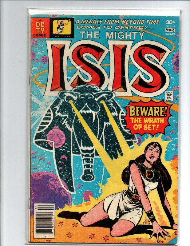 The Mighty Isis #3 newsstand - Shazam/Isis TV Series - 1977 - Fine ...