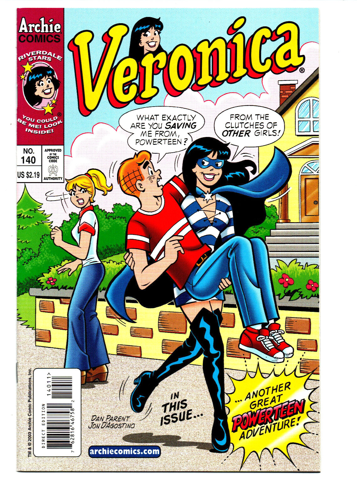 Veronica #140 - Superheroine Cover - 2003 - (-NM) | Comic Books ...