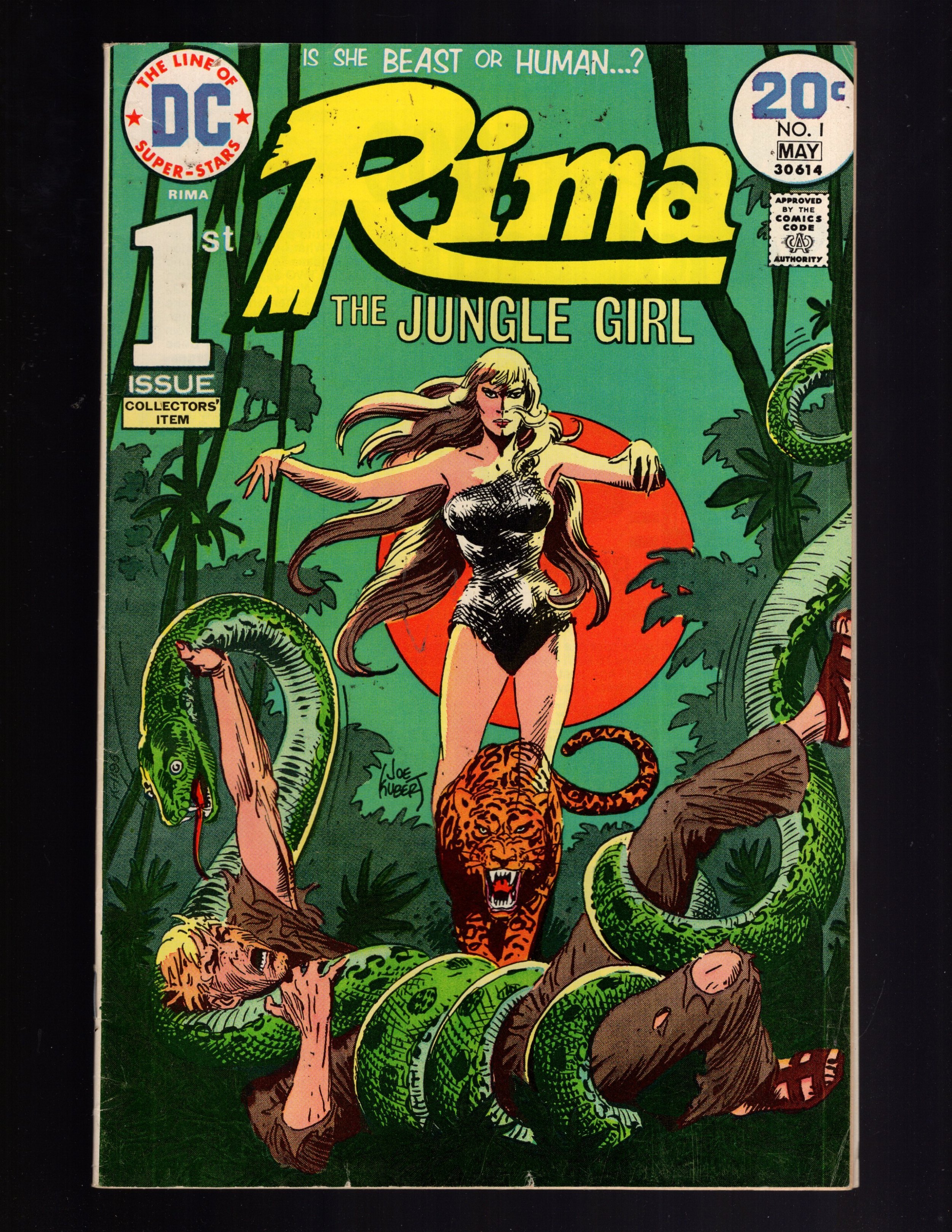 Rima, the Jungle Girl #1 (1974)/ MB#9 | Comic Books - Bronze Age, DC ...