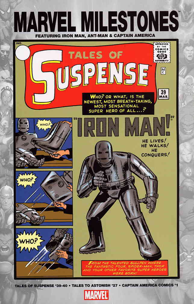 Marvel Milestones: Iron Man, Ant-Man And Captain America #1 VF/NM ...