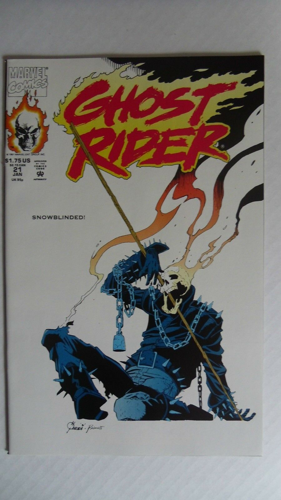 Marvel Comics-Ghost Rider | Comic Books - Modern Age, Marvel, Ghost ...