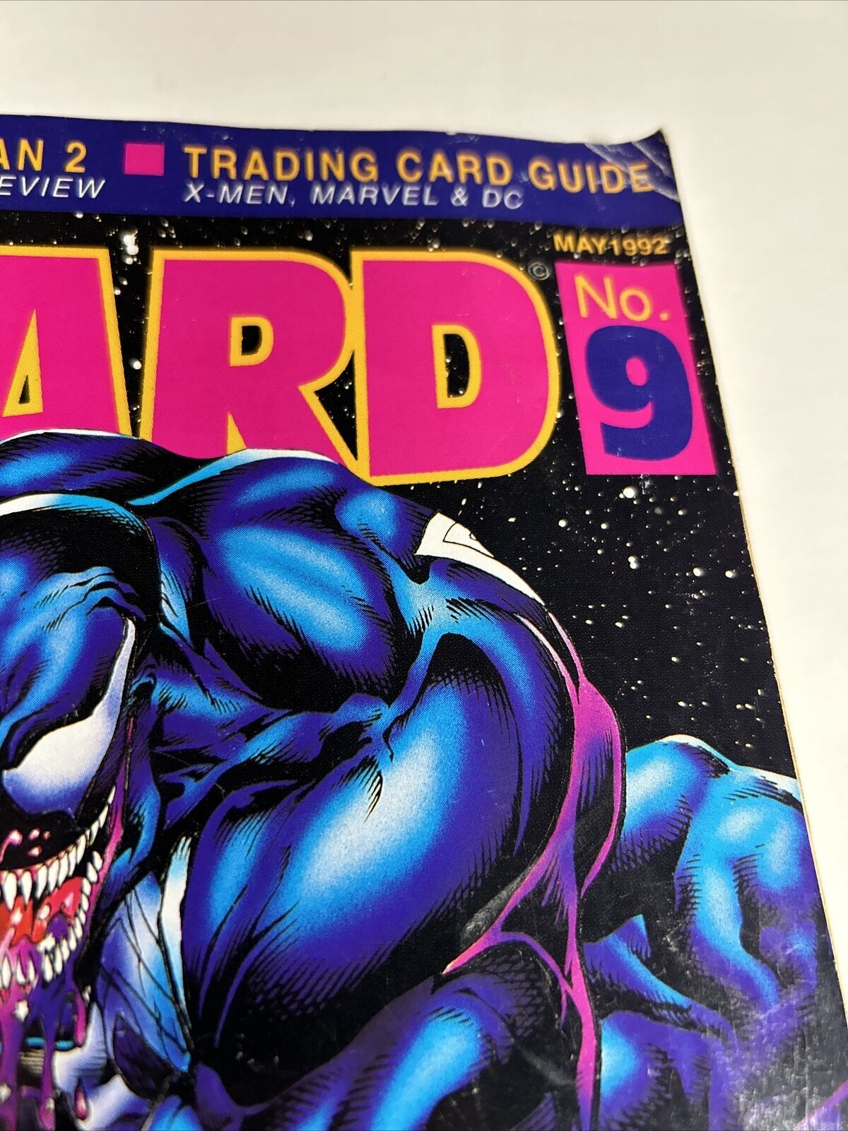 Wizard Magazine #9 Venom Cover (1992) - NO Poster Bart Sears Wittman ...