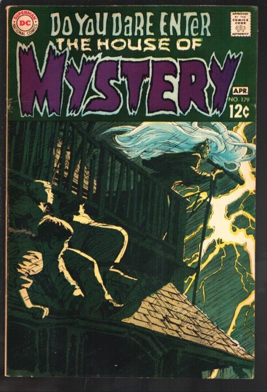 House of Mystery #179 1969-DC-Horror issue-Neal Adams cover & story art ...