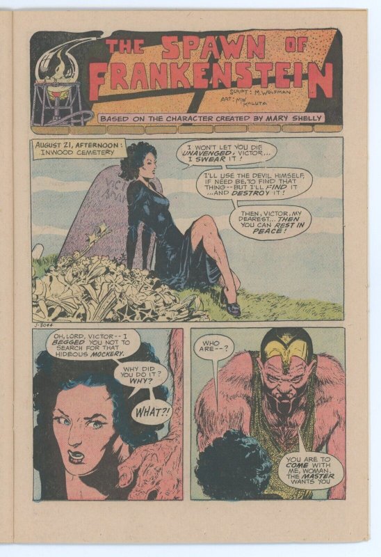 Phantom Stranger 25 VF 7.5 DC 1973 Bronze Age Bondage Cover ...