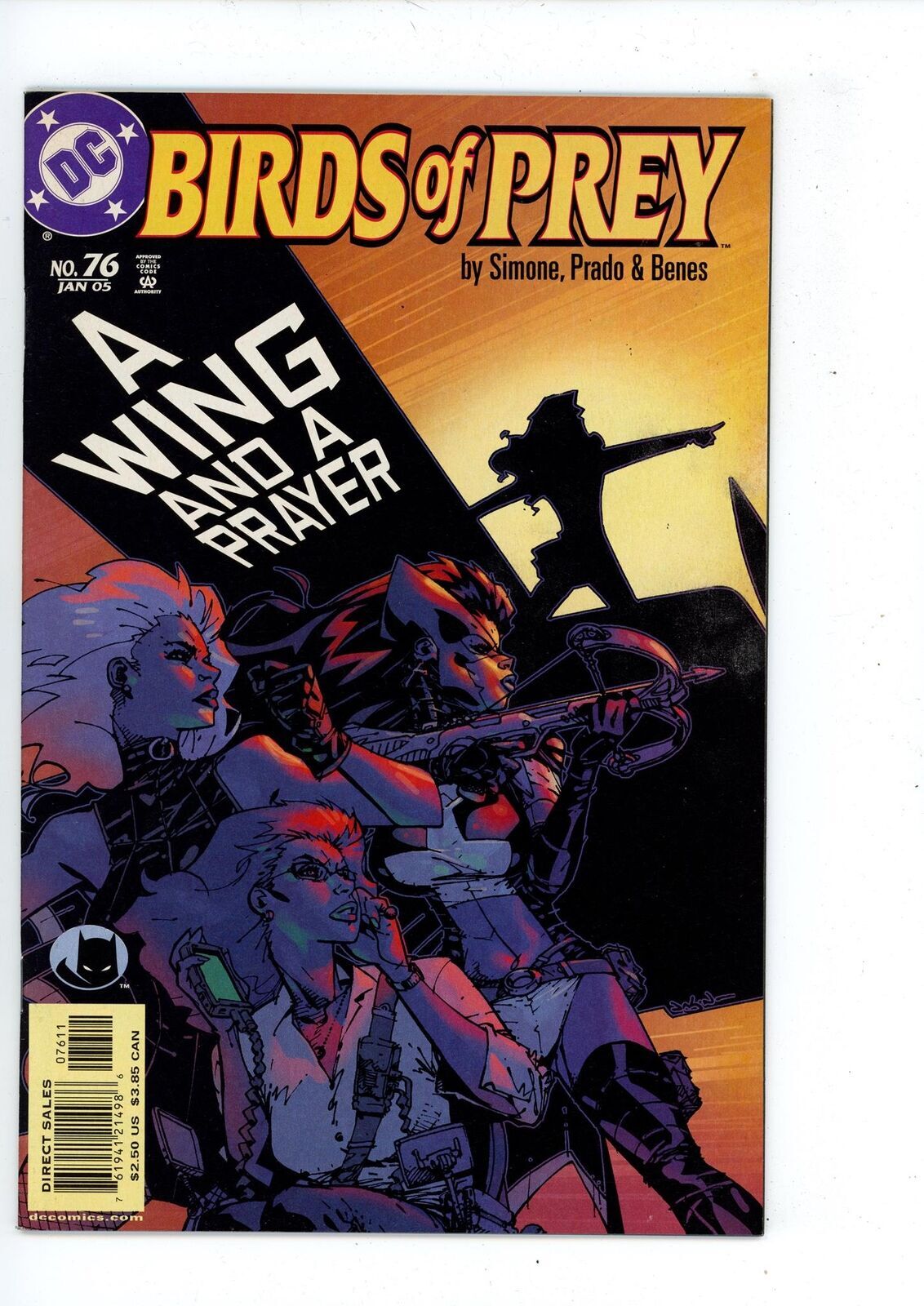 Birds of Prey #76 (2005) First Appearance: Black Alice DC Comics Comics ...
