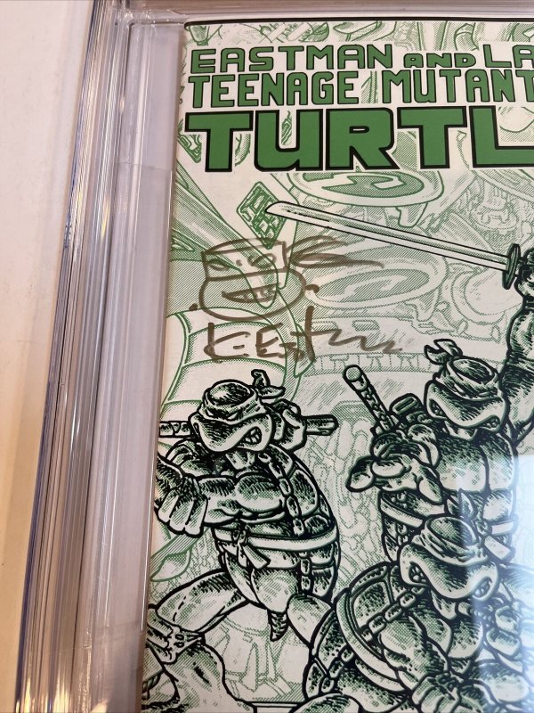 TMNT Teenage Mutant Ninja Turtles (1985) #4 (CGC 8.5 SS WP) Signed ...