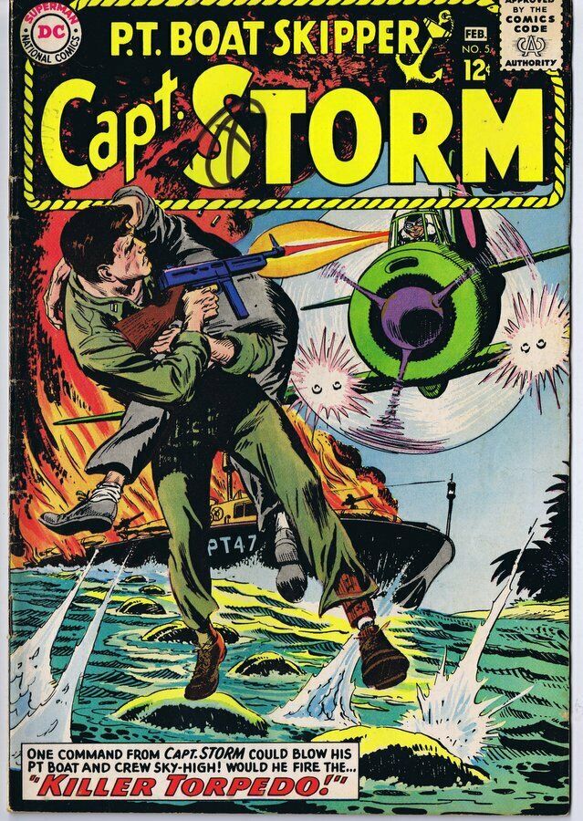 Captain Storm #5 ORIGINAL Vintage 1965 DC Comics | Comic Books - Silver ...