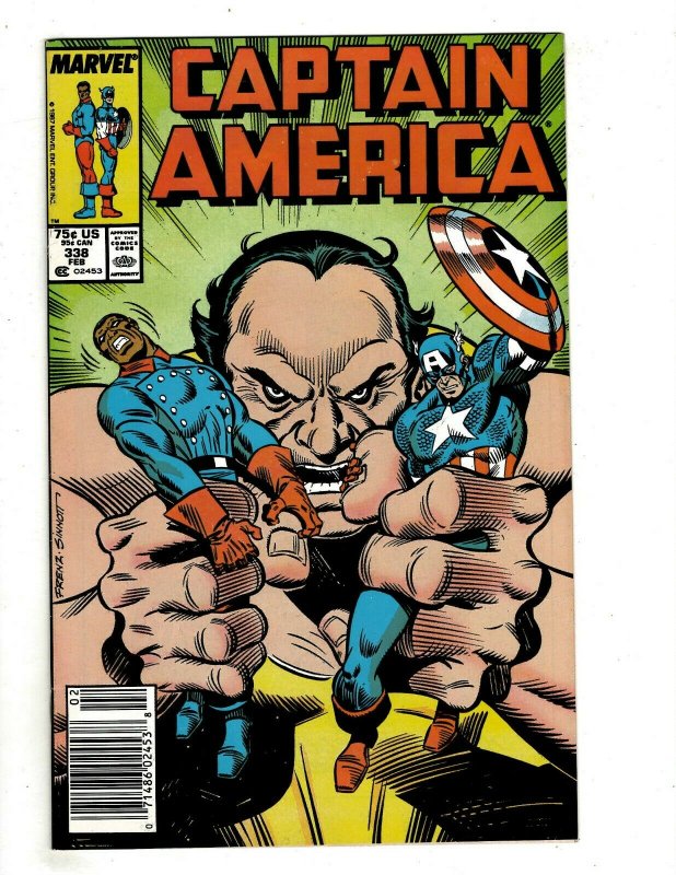12 Marvel Comics Captain America 336 338 339 340 341 342 343 344 444 ...