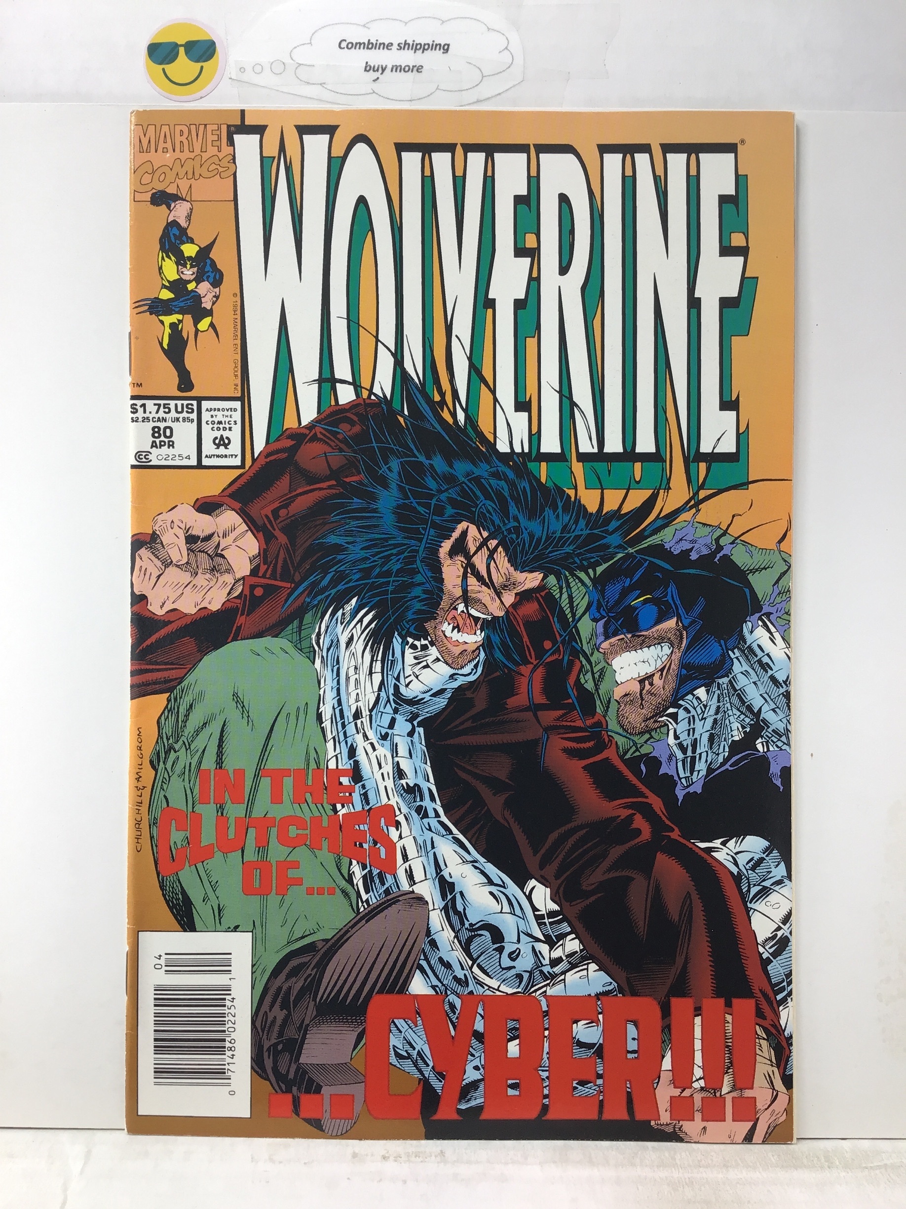 Wolverine #80 Newsstand Edition (1993) Nm Key first cameo appearance of ...