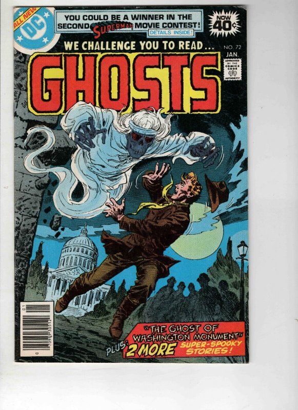 Ghosts #72 VINTAGE 1979 DC Comics | Comic Books - Bronze Age, DC Comics ...